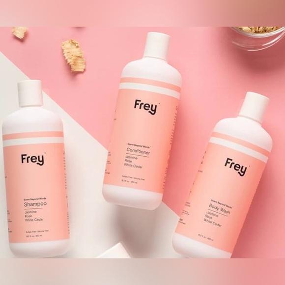 frey | Bath & Body | New Frey Shampoo Conditioner And Body Wash Set ...